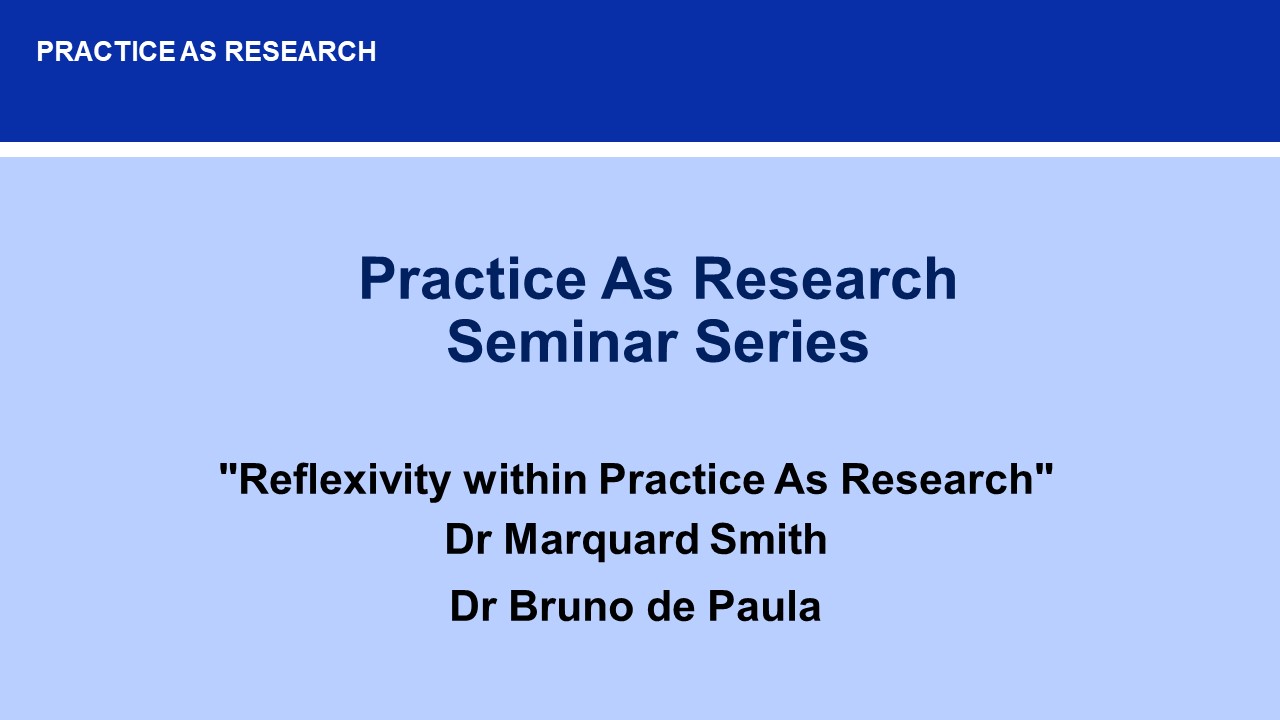 Seminars Archives - Practice As Research